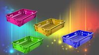 China Effective Storage Solution Agriculture Supermarket Mesh Crates with Long Service Life for sale