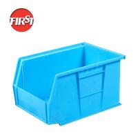 China Plastic Shelf Bins Tool Crate Stackable Plastic BoxWarehouse For Screws Stackable for sale