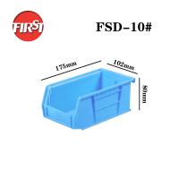 China Shoe Toy Stackable  Plastic Storage Bins For Warehouse Tool Spares for sale