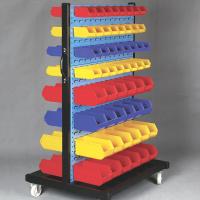 China Rectangle Square Plastic Storage Bins Organizer Stackable Plastic Box For Screws for sale