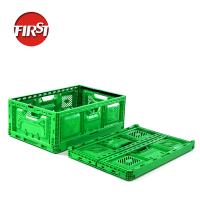 China Collapsible Stackable Plastic Crate for Easy Transportation of Agricultural Goods for sale