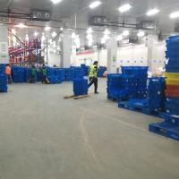 China Plastic Apple Fruit Box Stack Nest Transport Crate for Heavy Duty Warehouse Solutions for sale