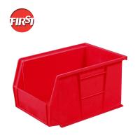 China Industrial Warehouse Stackable Plastic Storage Bins Boxes Vegetable Weave Storage for sale