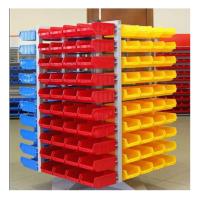 China Industrial Warehouse Stackable Plastic Storage Bins Boxes Vegetable Weave Storage for sale