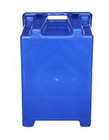 China Gray FIRST Stackable Plastic Turnover Crate for Space-Saving File Transportation for sale
