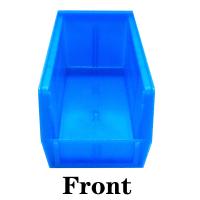 China Large Small Plastic Storage Bins Warehouse Plastic Stackable Tool Shelf Bins for sale