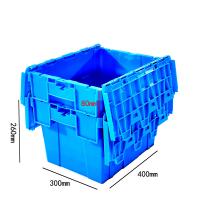 China Logistic Storage Plastic Box with Lid Efficiently Store Your Books and Documents for sale