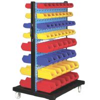 China 11 Inch 13 Inch Industrial Stackable Plastic Storage Bins Boxes for sale