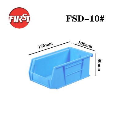 China Plastic Shelf Bins Hangable Stackable Storage Parts And Tools Bins Organizer Wall Mounted for sale