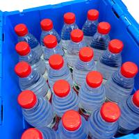 China 400*300*260mm External Size Reusable Plastic Moving Boxes for Bottles First Custom Order for sale