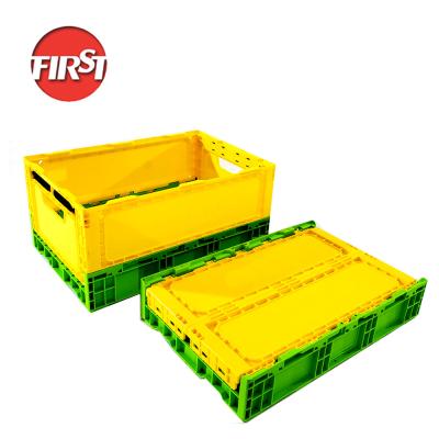 China Customized Color Solid Box Style Plastic Crate for Storage of Milk Vegetables and Fruits for sale