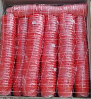 China Strong Durable Plastic Mesh Stackable Cloth Basket For Supermarket Grocery Storage for sale