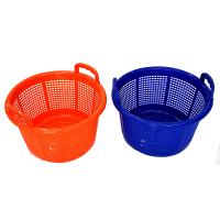 China Food Mesh Supermarket Storage Fruit Vegetable Fish Plastic Laundry Basket for sale