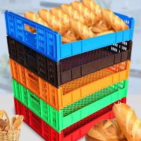 China Plastic Bread Crate Supplier Stackable & Ventilated Bakery Crates for sale