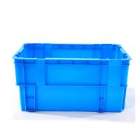 China Solid Box Style Logistic Transport PP Plastic Moving Crate Soft Drink For Industrial Storage for sale