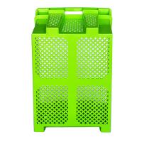 China Handle PP Plastic Turnover Box Nesting Stacking Storage Nesting Crates Plastic Bin for sale