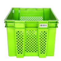 China Handle PP Plastic Turnover Box Nesting Stacking Storage Nesting Crates Plastic Bin for sale