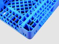 China Durable Custom Plastic Pallet Foldable Logistic Transport 1200x800mm Double Side for sale