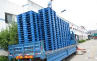 China Durable Custom Plastic Pallet Foldable Logistic Transport 1200x800mm Double Side for sale