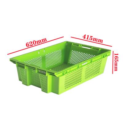 China Heavy Duty Custom Plastic Crates For Warehouse Storage & Logistics Transport for sale