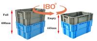 China Industrial Solid Plastic Storage Crate Tool Parts Container For Milk Storage for sale