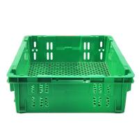 China Farm Plastic Delivery Crates Grocery Turnover Stackable PP Stacking Moving Crates for sale