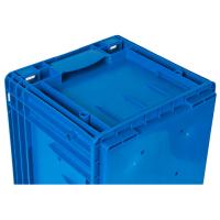 China 24.1L Solid Plastic Turnover Box The Ultimate Storage Turnover Solution Space Utilization for sale