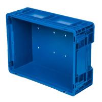 China Industrial Plastic Moving Box Turnover Crate With Mold Life Of 300000-500000Shots for sale