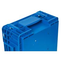 China Industrial Plastic Moving Box Turnover Crate With Mold Life Of 300000-500000Shots for sale