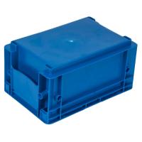 China ISO9001 2015 Certified Industrial Plastic Storage Box For Easy Stacking Transport for sale