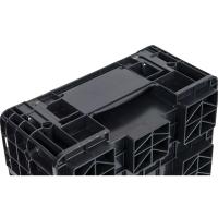 China Industrial VDA Container Euro Boxes Automotive Logistics Stackable Custom Plastic Logistics Crates Supplier for sale