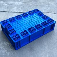 China 600x400x147mm Heavy Duty HDPE Plastic PP Box For Auto Parts Promotion for sale