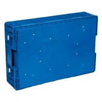 China 600×400 VDA Euro Box Stackable Returnable Plastic Container For Automotive Logistics for sale
