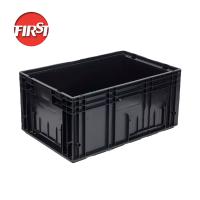 China VDA Box Automotive Parts Crate Euro Container Stackable Logistics Bin for sale
