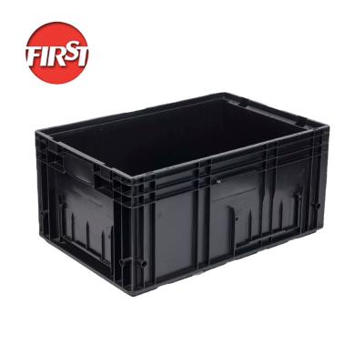 China VDA Box Automotive Parts Crate Euro Container Stackable Logistics Bin for sale