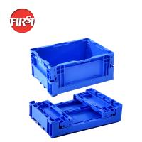 China Foldable Plastic Crate Reusable Moving Crate Manufacturer PP Materia Space-Saving for sale