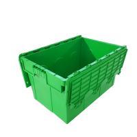 China Industrial Logistic Plastic Moving Box Containers Stackable and Durable for Industrial for sale