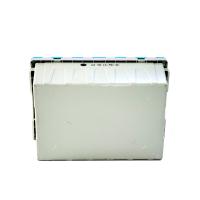 China Internal Size 600*400*315mm Attached Lid Container for Easy Stacking and Nesting for sale
