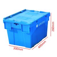 China Plastic Stackable Nesting Bins Moving Stackable Container Nestable Logistics Turnover Box for sale