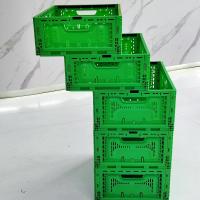 China Ventilated Custom Plastic Crates For Agriculture & Warehouse Logistics for sale