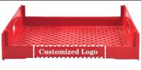 China Reusable Plastic Bread Crate Food Grade Bakery Transport Box Manufacturer for sale