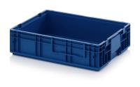 China Plastic VDA Container Crate  Stackable Automotive Supply Chain 600*400*147mm Turnover Box Storage for sale