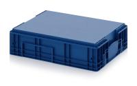 China VDA KLT Plastic Container Boost Automotive Logistics Stackable Storage Warehouse RL-KLT 600×400 VDA Container for sale