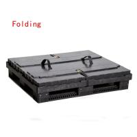China Collapsible Pallet Box Industrial Logistics Warehouse Storage Foldable Pallet Container for sale
