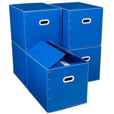 China Reusable Plastic Transport Crate Collapsible Plastic Corrugated Box With ISO9001 Certification for sale