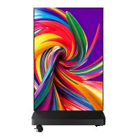 China Tile Grade GOB LED Poster Display Foldable SMD 3 In 1 Pixel for sale