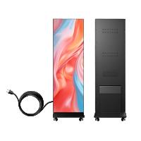 China Tile Grade GOB LED Poster Display Foldable SMD 3 In 1 Pixel for sale
