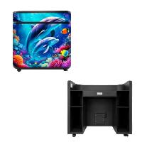 China Front Desk Reception Booth LED Creative Display IP65 Waterproof for sale