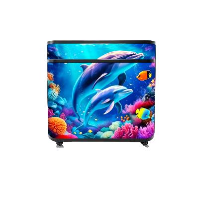 China Front Desk Reception Booth LED Creative Display IP65 Waterproof for sale