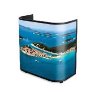 China Front Desk Reception Booth LED Creative Display IP65 Waterproof for sale